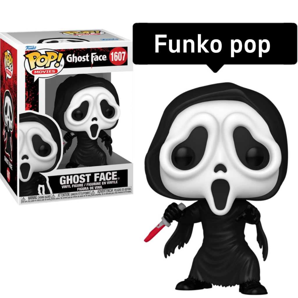 Original Funko Pop! Movies Ghost Face 1607 Ghost Face Collectible ...