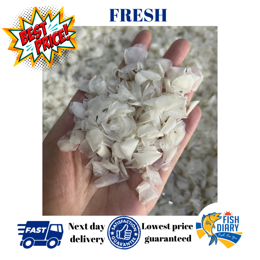 Dried Fish Scales 干鱼鳞片 (FREE DELIVERY for purchase RM120+) | Shopee ...
