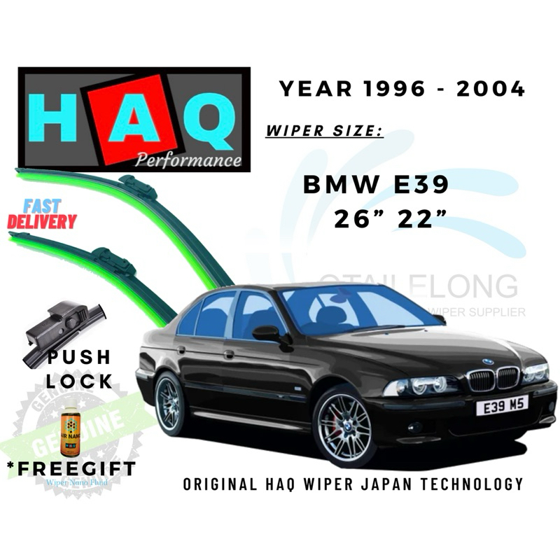 ORIGINAL Windshield Wiper Set BMW Model 5 Series E39 | Shopee Malaysia
