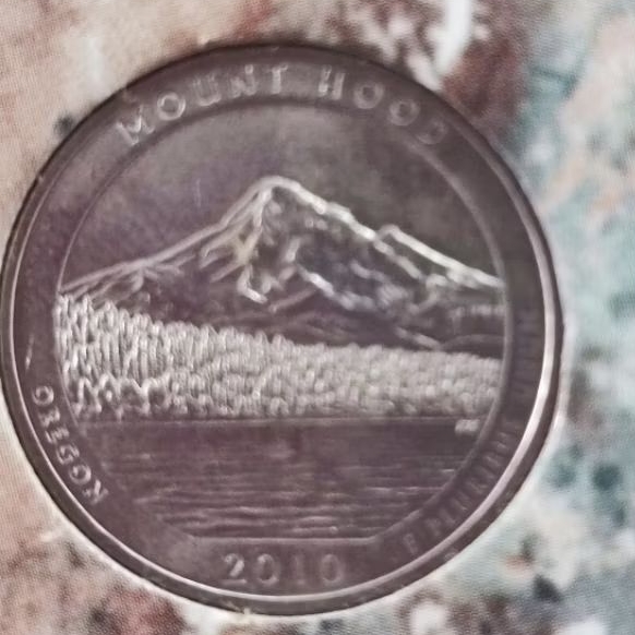National Park United States Quarter Dollar Coin (Oregon) | Shopee Malaysia