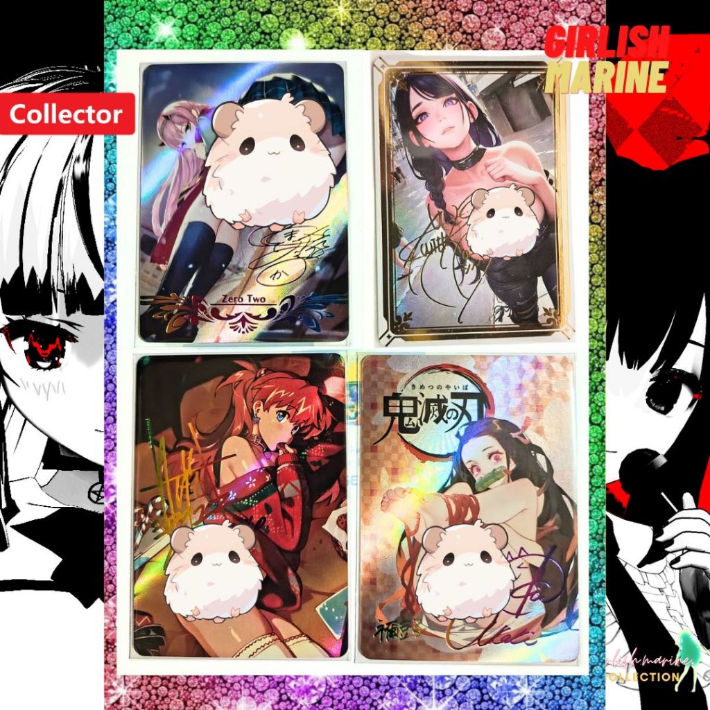 [DIY CARD] DIY custom ANIME card EVA ASUKA NEZUKO ZRO TWO RAIDEN-W0023 ...