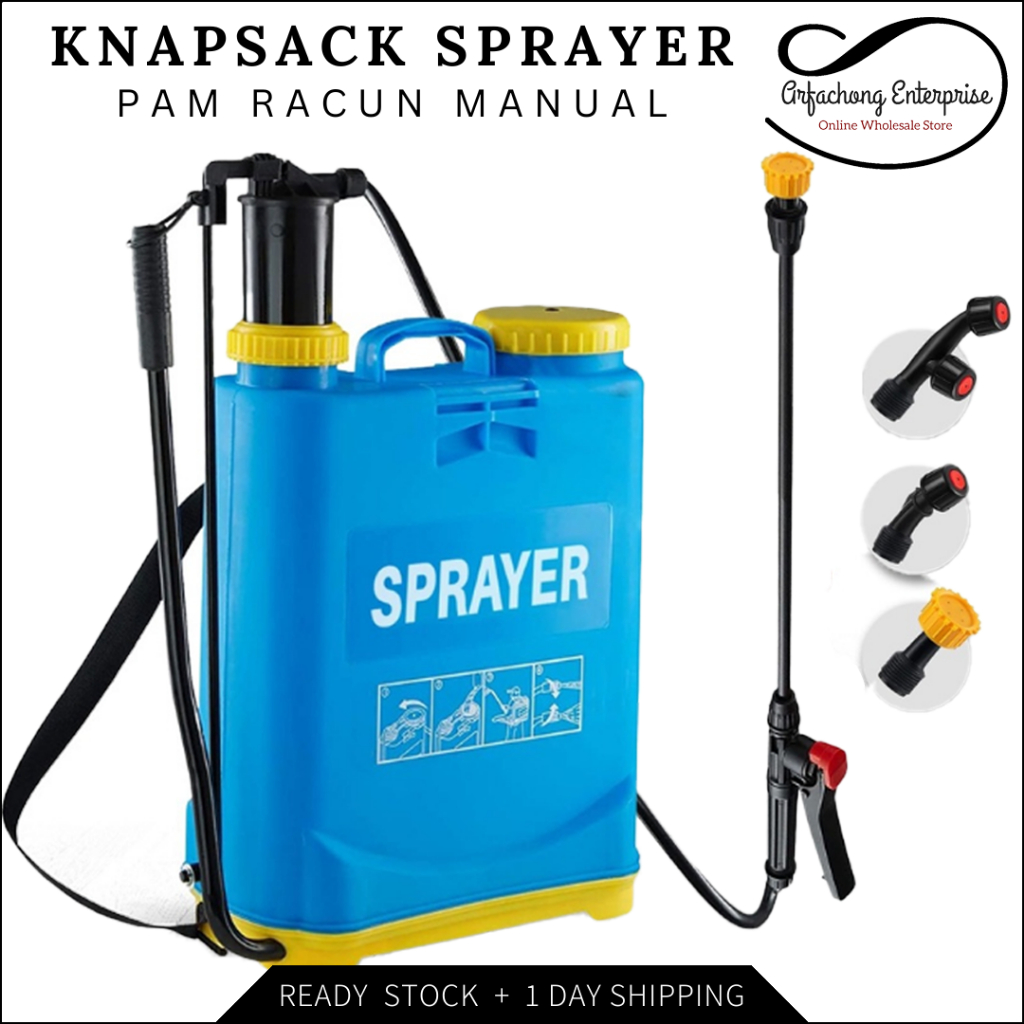16 Litre Knapsack Sprayer Pam Racun Manual Pum Racun Pump Racun ...