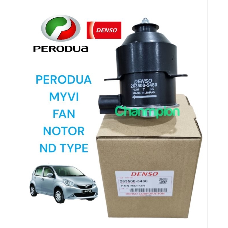 100% GENUINE DENSO PERODUA MYVI OLD , VIVA, AVANZA, RUSH RADIATOR FAN ...