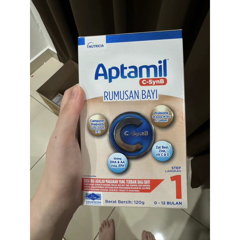 READY STOCK 120g Aptamil C-synB STEP 1 (Exp 11/2025) | Shopee Malaysia