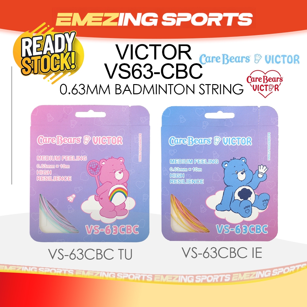 (Victor X Care Bears) VS-63CBC 0.63mm Badminton String Limited Edition ...