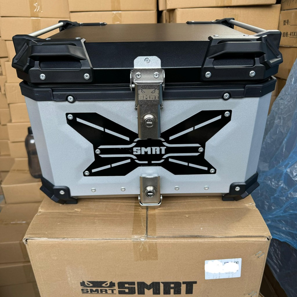 SMRT Top Box Storage Rear Belakang Motorcycle Kotak Box Heavy Duty ...