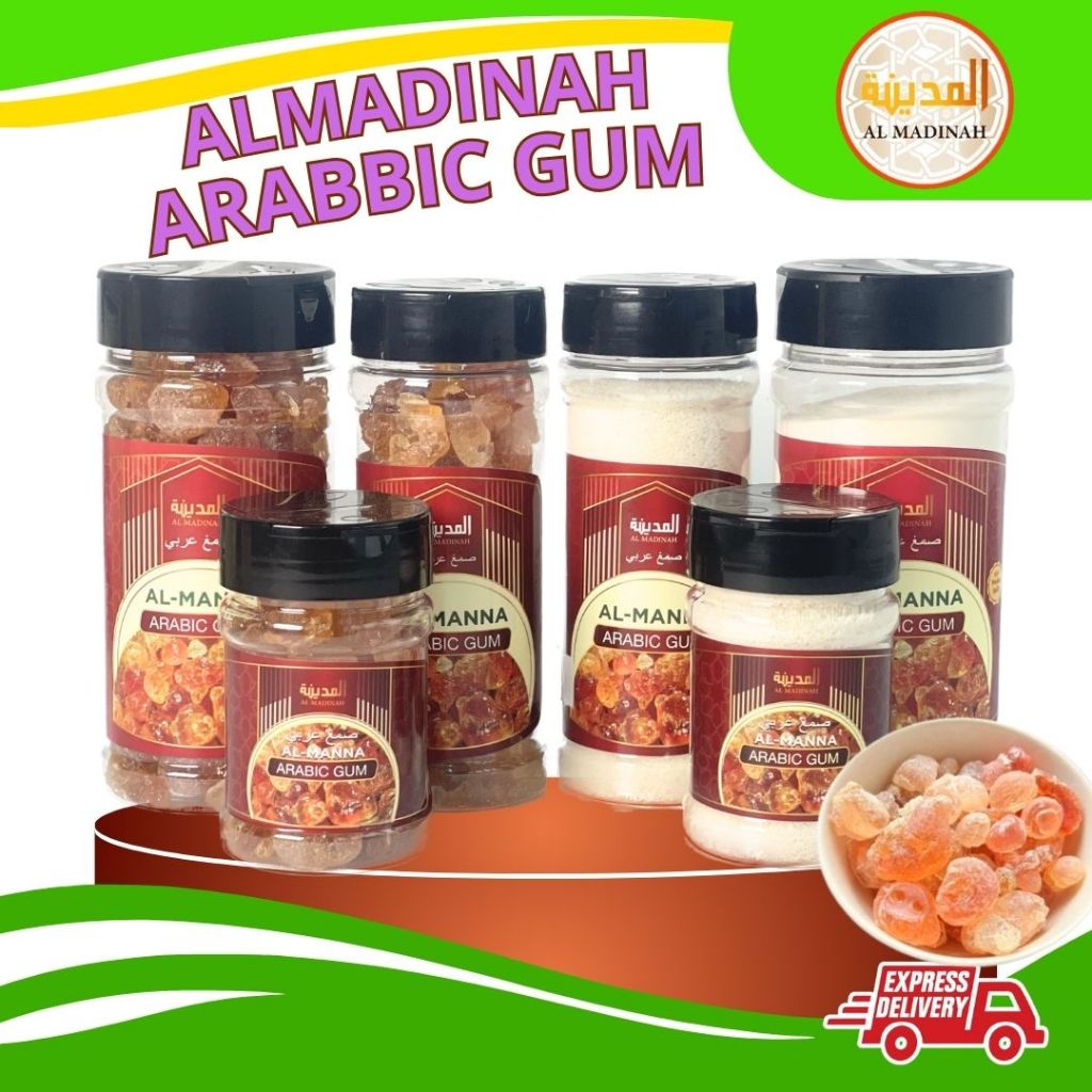 Arabic Gum Crystal / Almadinah Gam Arab / Gum Arabic Powder | Shopee ...