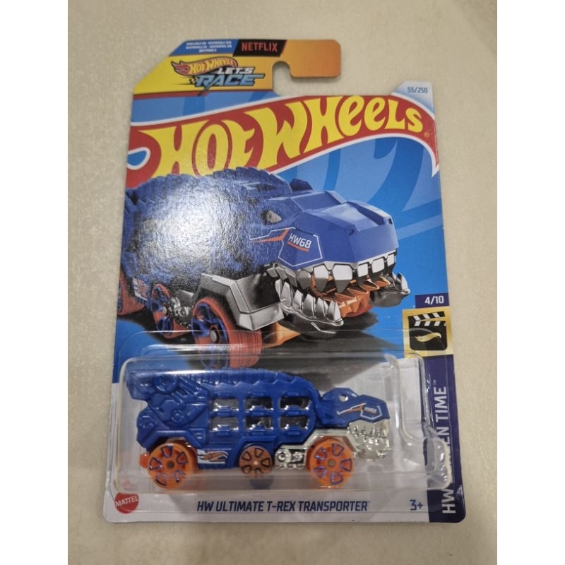 ORIGINAL Hot Wheels Screen Time - HW Ultimate T-Rex Transporter ...