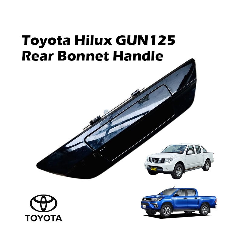 Toyota Hilux Revo Gun125 Rear Bonnet Handle (Chrome) | Shopee Malaysia