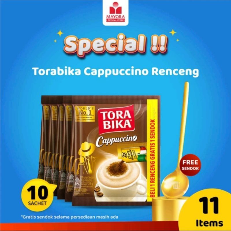 [CLEARANCE] Free Spoon Torabika Cappuccino Instant Coffee with Extra ...