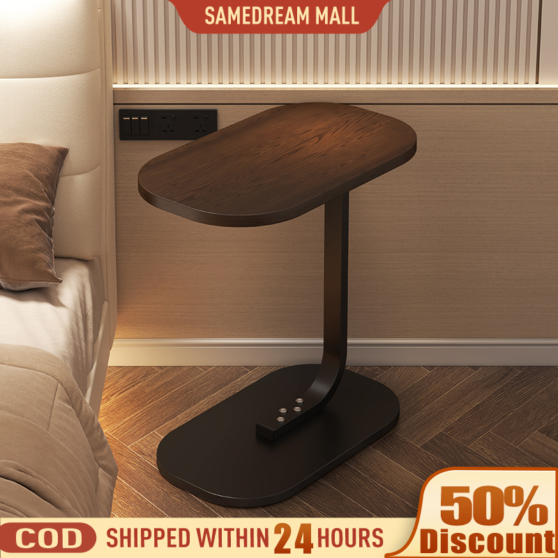 【Ready Stock】Side table Coffee Table Wood Corner Desk Living Room ...