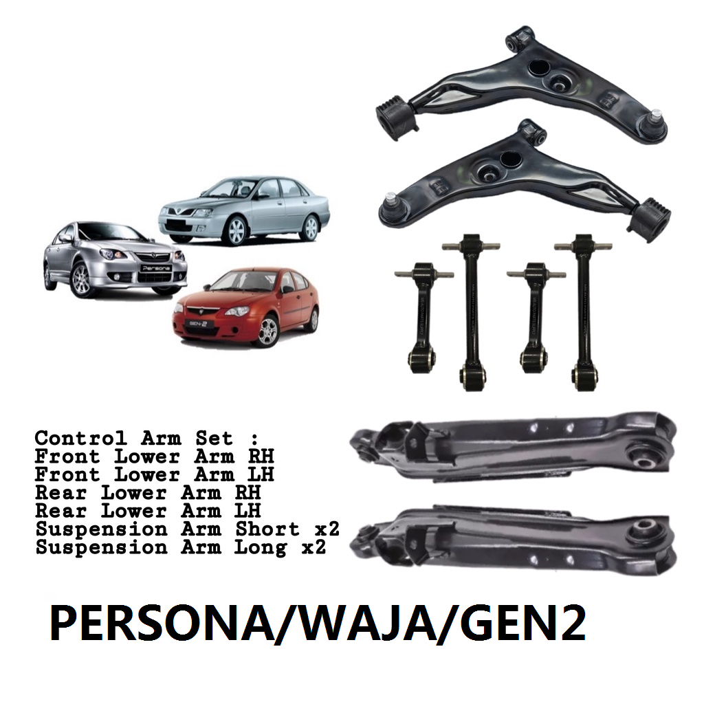 Control Arm Set-Proton Waja Gen2 Persona (Lower Arm Suspension Arm ...