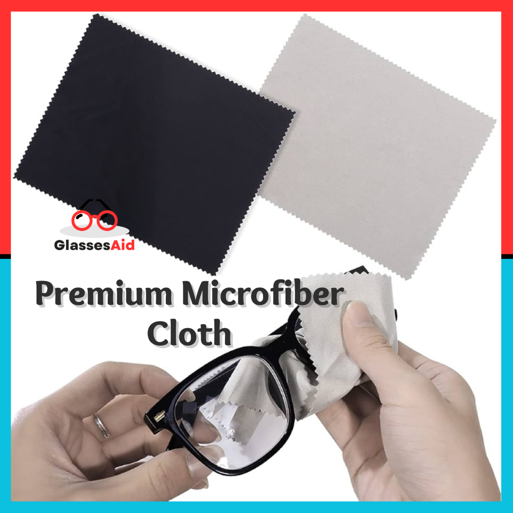 Microfiber Cloth For Glasses Eyeglasses Spectacle Lens Cloth Cleaning ...