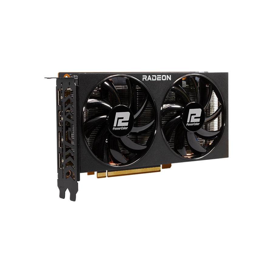 PowerColor RX6600 FIGHTER AMD Radeon RX 6600 8GB GDDR6 Graphic Card ...