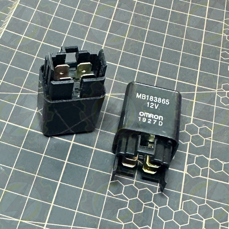 NEW OMRON MITSUBISHI MB183865 4PIN 12V RELAY WAJA , WIRA | Shopee Malaysia