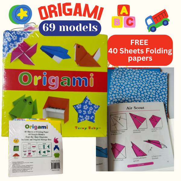 School Holiday Game Origami kids early learning book 69 simple models ...