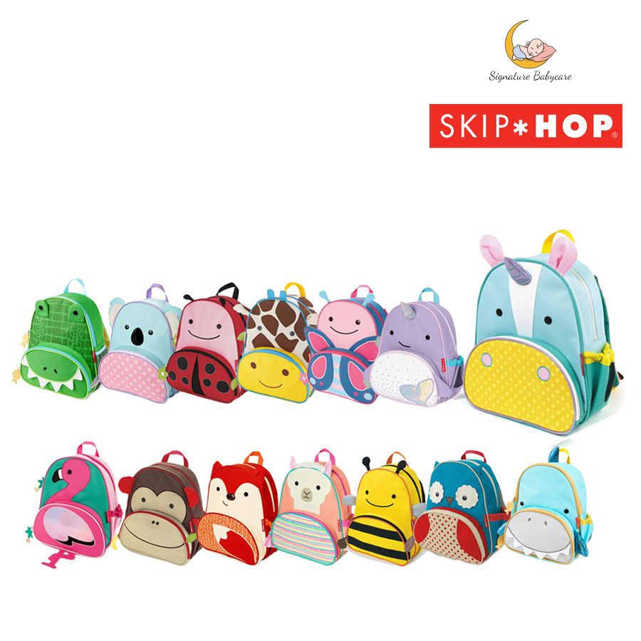 Skip Hop Baby Zoo-Let Mini Backpack With Harness | Shopee Malaysia