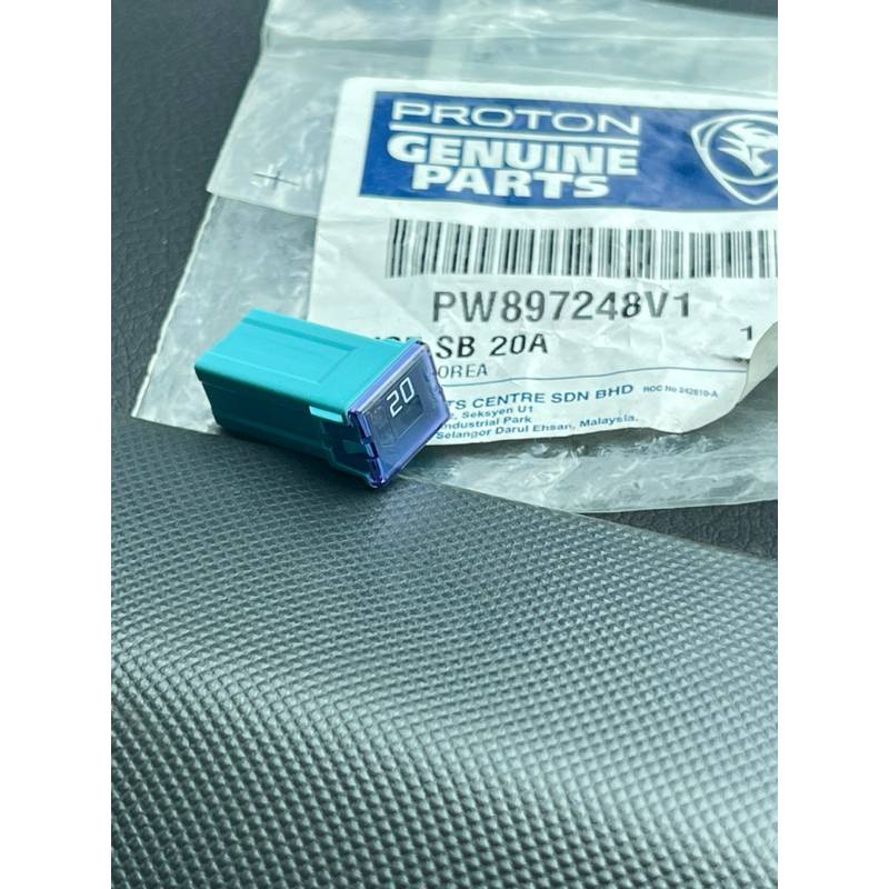 Original Proton Exora Preve Suprima LP-J-CASE FUSE 20A/FUSE SB 20A ...