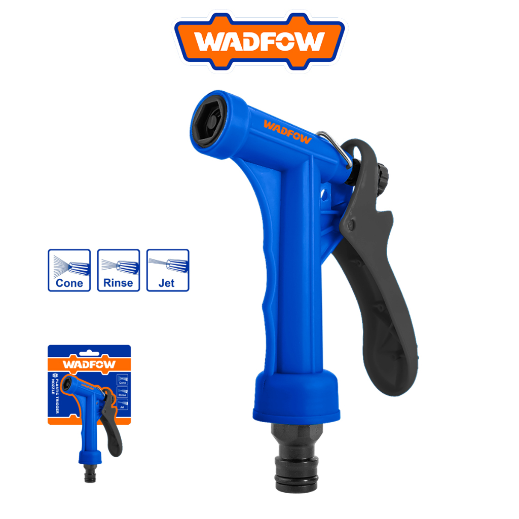 Wadfow Plastic Trigger Nozzle, Adjustable 3 Different Spray Patterns ...