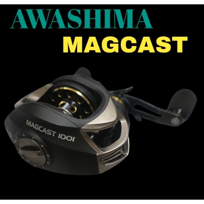 Awashima magcast 1001 bc bait casting fishing reel | Shopee Malaysia