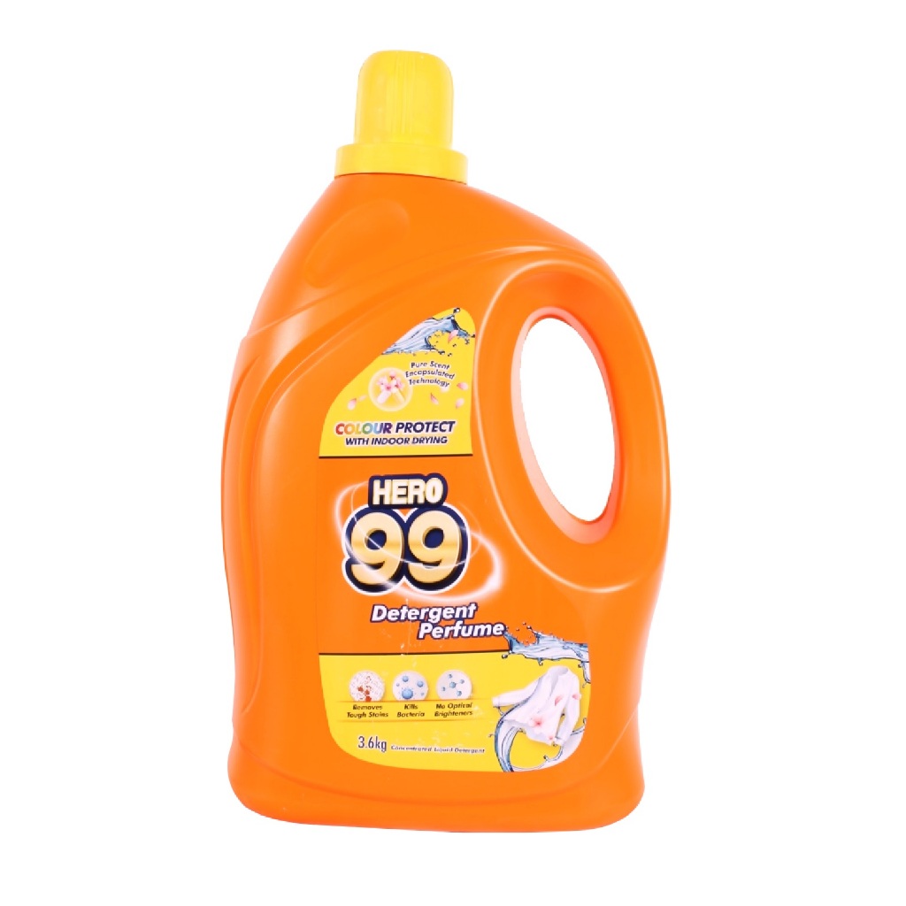 Hero 99 Detergent Perfume Liquid Color Protect 3.6kg | Shopee Malaysia