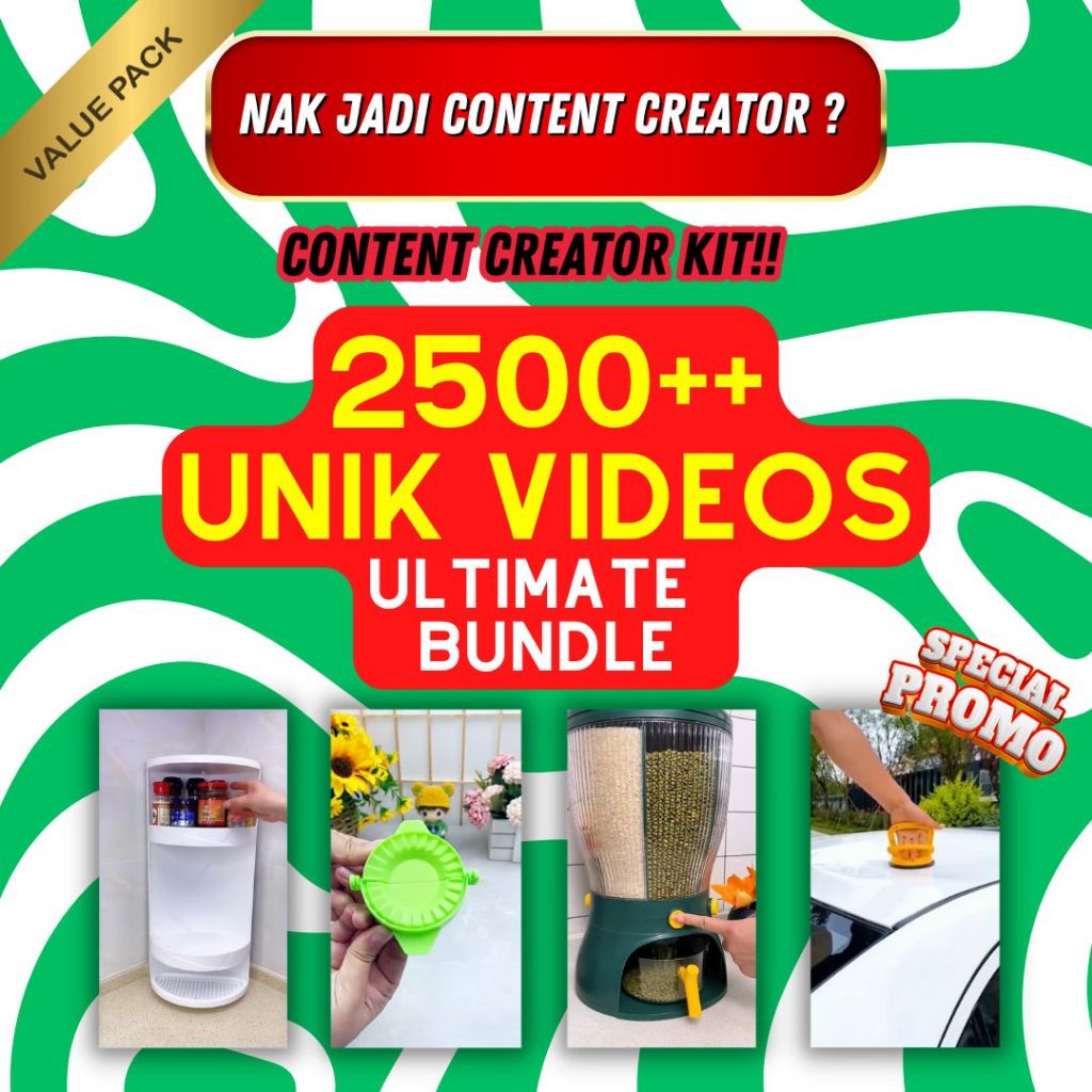 2500++ Short Unique Video Bundle | Bundle Video | Konten Viral Unik ...
