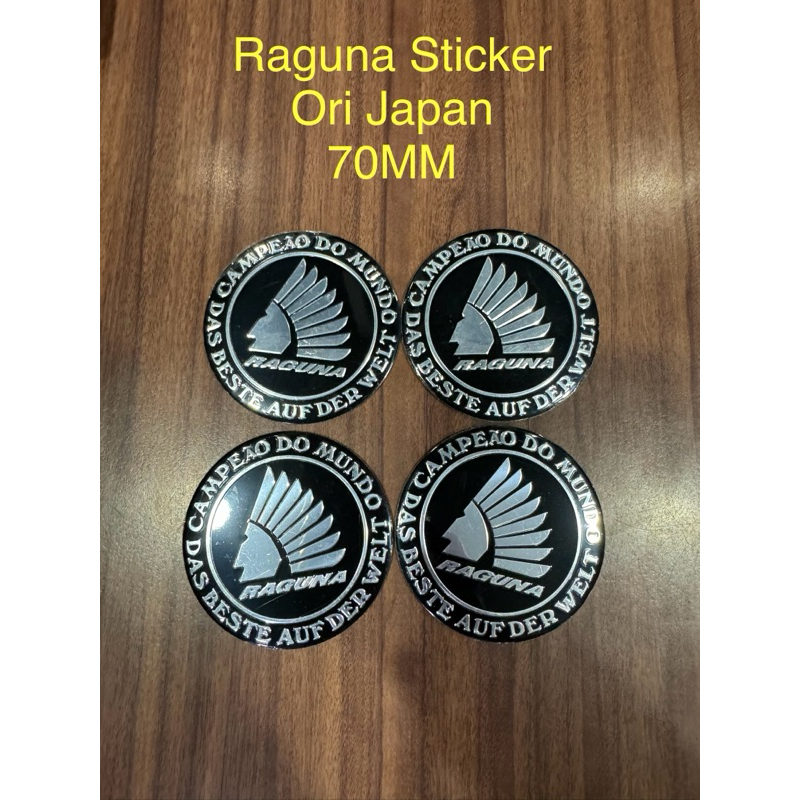 RAGUNA LOGO STICKER ORIGINAL JAPAN 70MM (30) | Shopee Malaysia