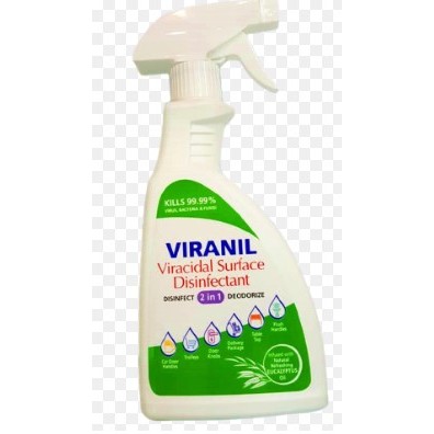 Viranil Disinfectant Spray 500ml (EXP: 31/8/2024) | Shopee Malaysia