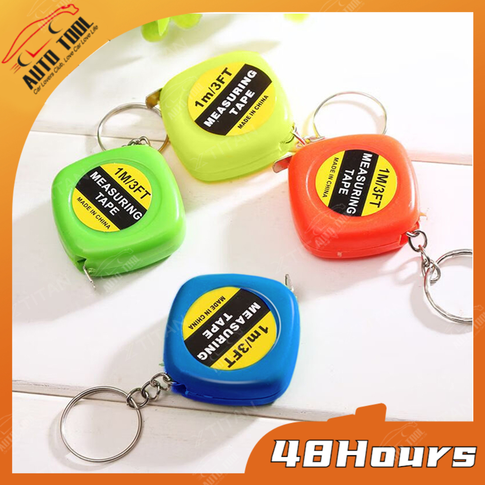 CLC Mini 1m/3ft Tape Measure Measuring Tape Random Colors Portable High ...