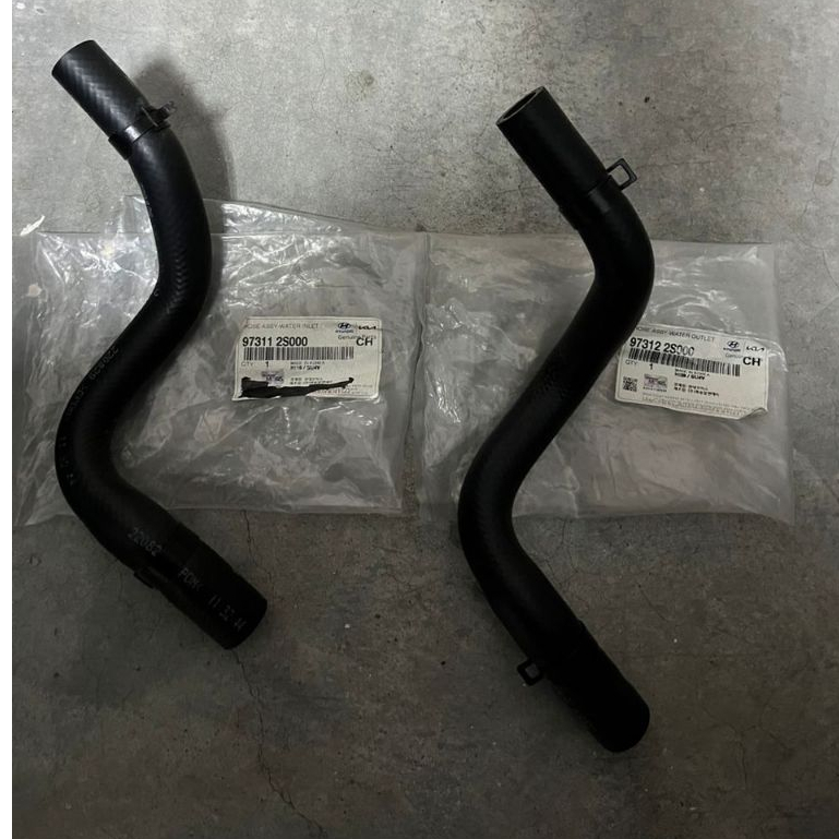 100% ORIGINAL (HYUNDAI KIA) HEATER HOSE (INLET/OUTLET) HYUNDAI TUCSON ...