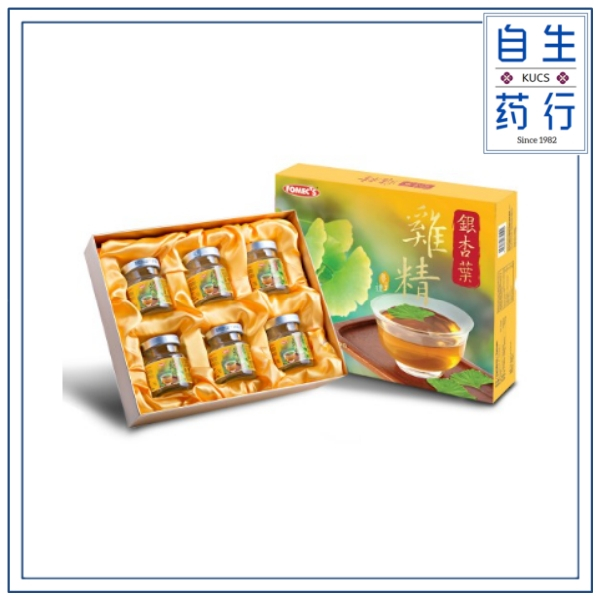 FOMEC’s Essence of Chicken with Ginkgo Biloba 丰美氏银杏叶鸡精 (70ml X 6 bottle ...