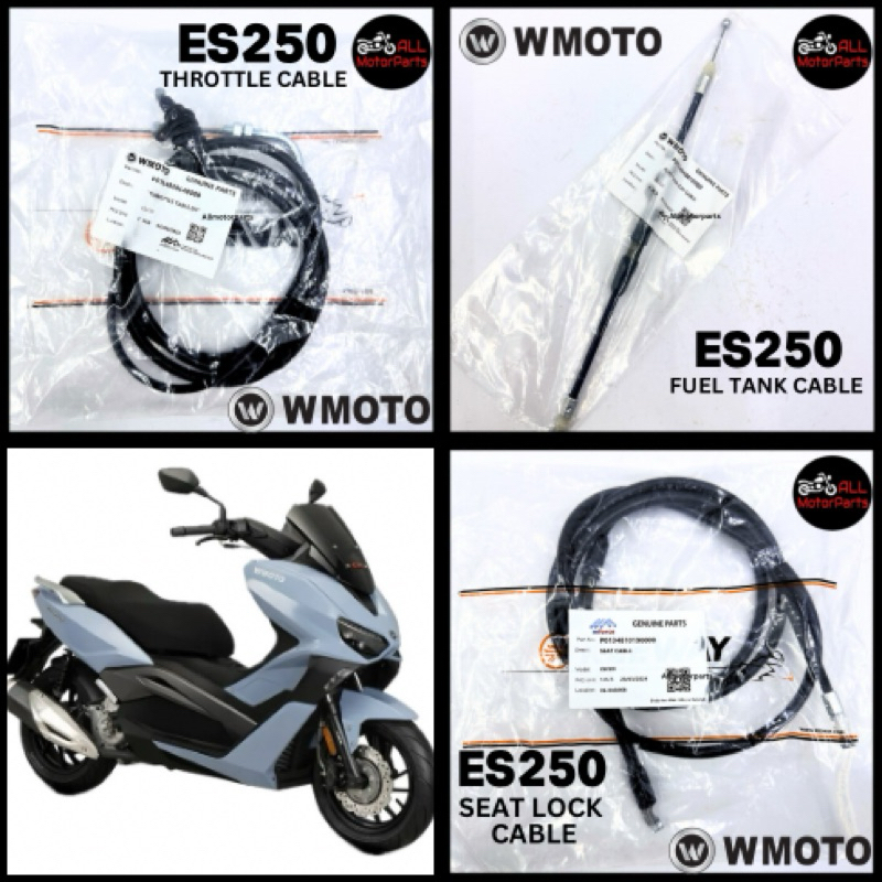 [100% ORI] ES250 ES250i ES 250 THROTTLE CABLE SEAT LOCK CABLE FUEL TANK ...