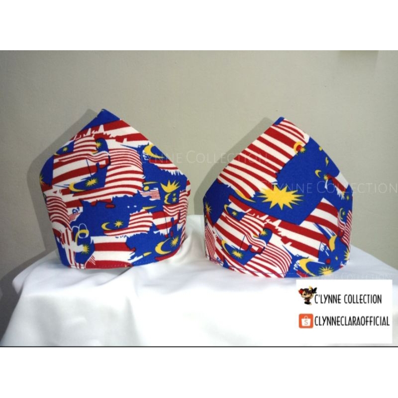 Topi Merdeka Kanak-kanak Lelaki Topi Merdeka Hari Kebangsaan | Shopee ...