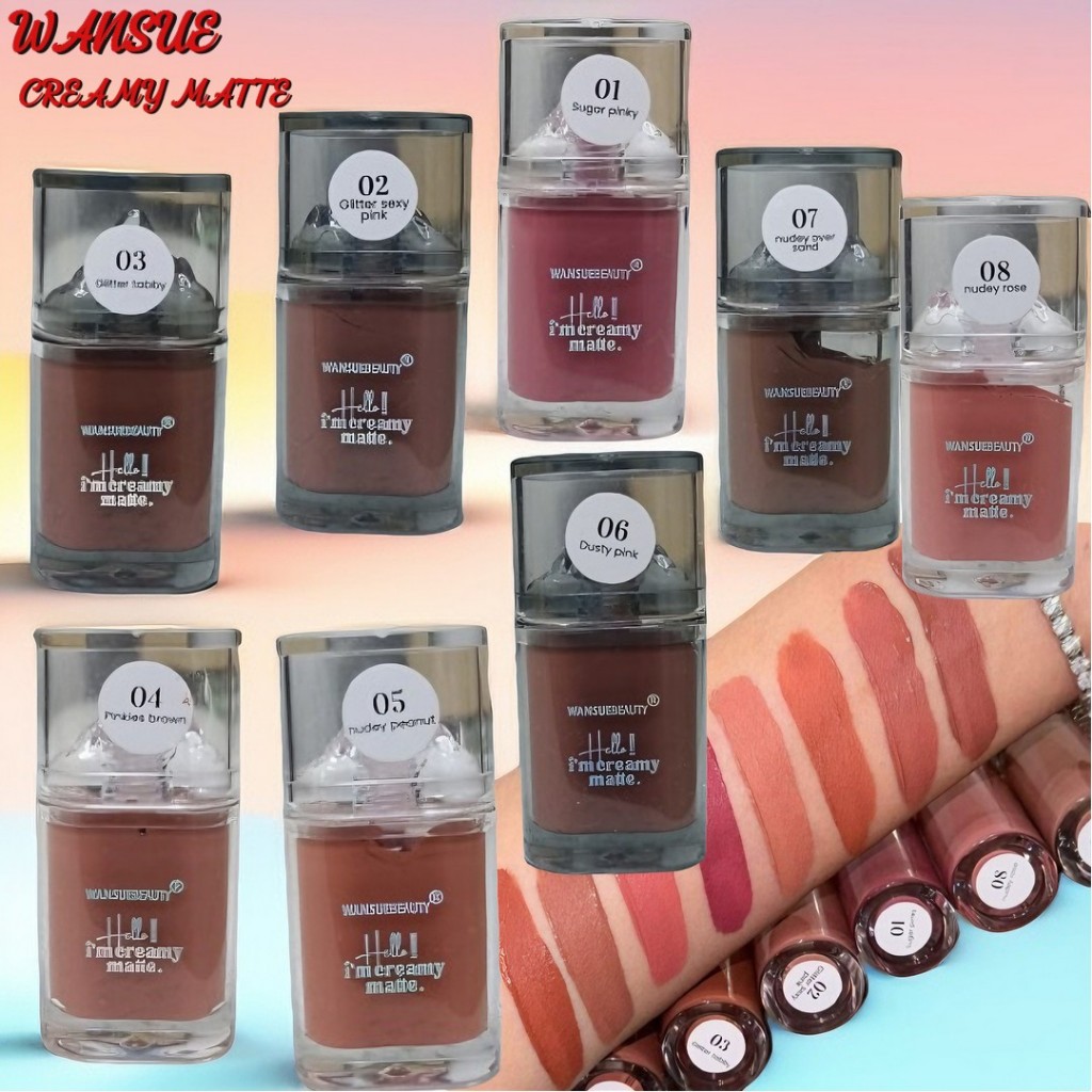WANSUE CREAMY LIPMATTE 4ml | Shopee Malaysia