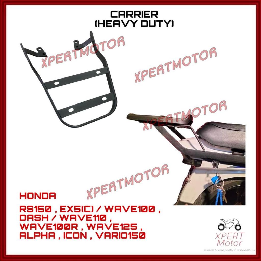 HEAVY DUTY BOX CARRIER KAKI BOX HONDA ALPHA BEAT DASH DREAM110 EX5 ...