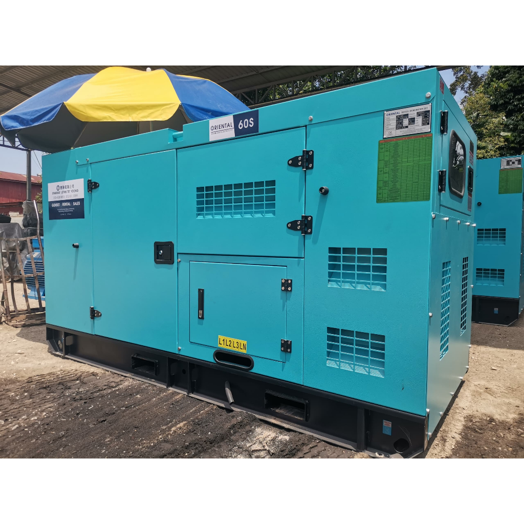 Cummins Genset 60kVA | 45kW Generator Set | Cummins Diesel Generator ...