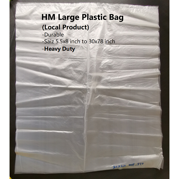 Borong Large HM Plastic Bags heavy duty Durable plastik beg besar ...