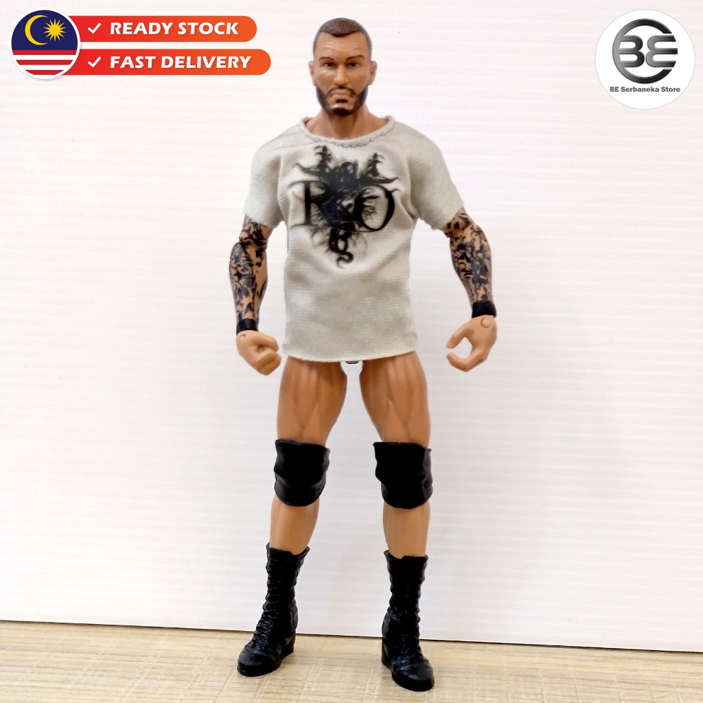 Used 7" Mattel Elite Randy Orton | Shopee Malaysia