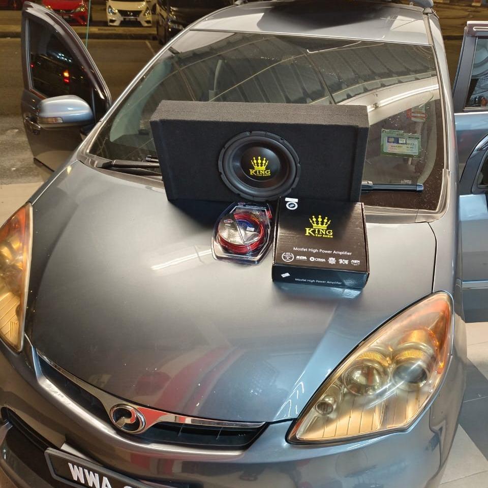 For SUV/MPV Car Alza Exora KING Car Audio PACKAGE SET High Power 10 ...