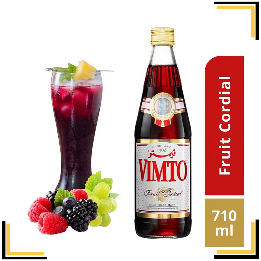 [Vimto] Fruit Cordial 710ml Sirap Kordial / Minuman Arab Sirap | Rino Sirap Kordial | Shopee ...