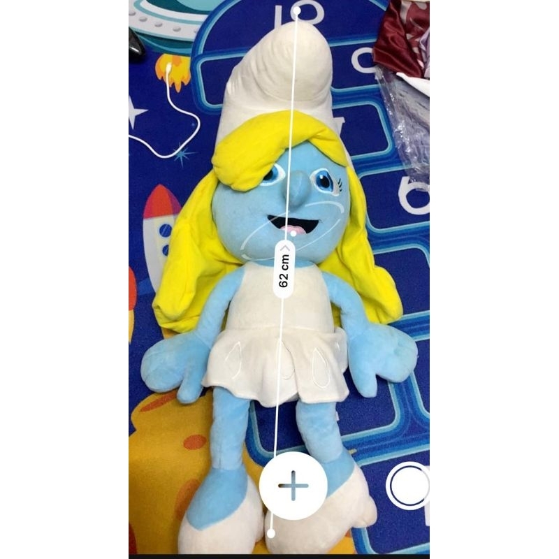 Smurf Girl Plush 60cm | Shopee Malaysia
