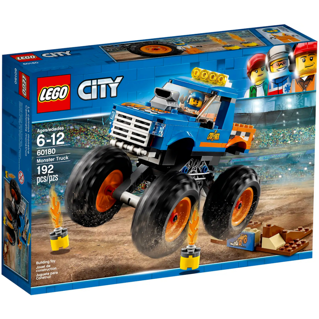 [BrickMonster] Lego 60180 City Monster Truck | Shopee Malaysia