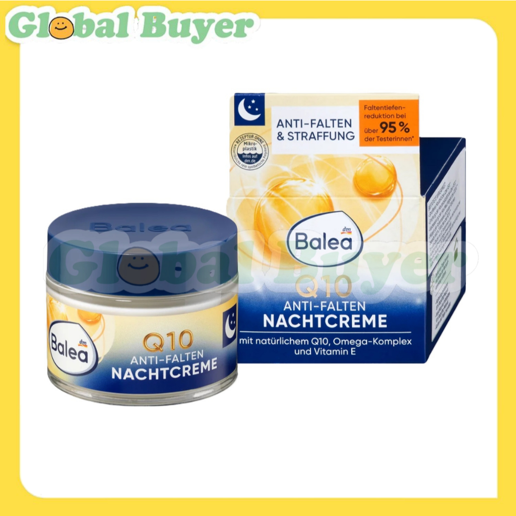 Balea Q10 Anti-wrinkle Night Cream 50ml | Shopee Malaysia