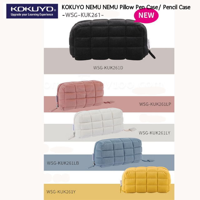 KOKUYO NEMU NEMU Pillow Pen Case/ Pencil Case WSG-KUK261 KOKUYO NEMU NEMU Sarung Bantal Pen ...
