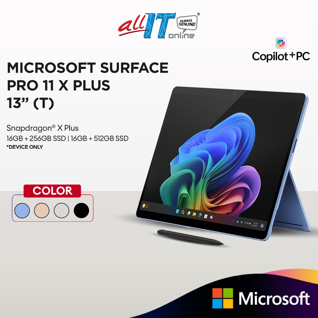 Microsoft Surface Pro 11 | Copilot+ PC | 13" LCD Touchscreen ...