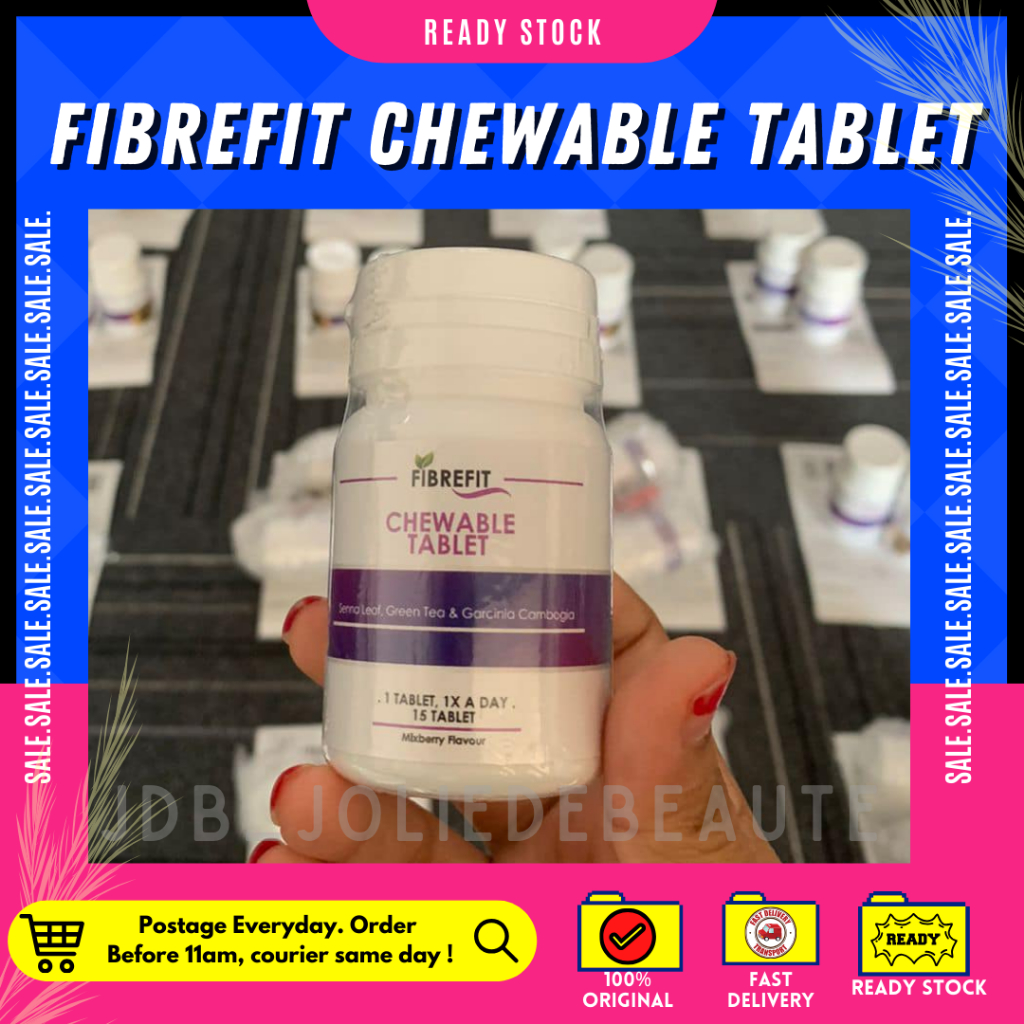 💯ORIGINAL HQ & READY STOCK】 💖 KURUS PANTAS DENGAN FIBREFIT CHEWABLE ...
