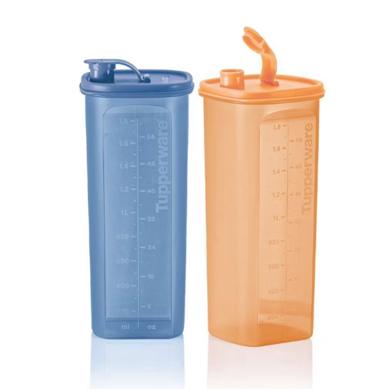 Tupperware Fridge Water Bottle 2L 2000ml bekas minum besar colourful ...