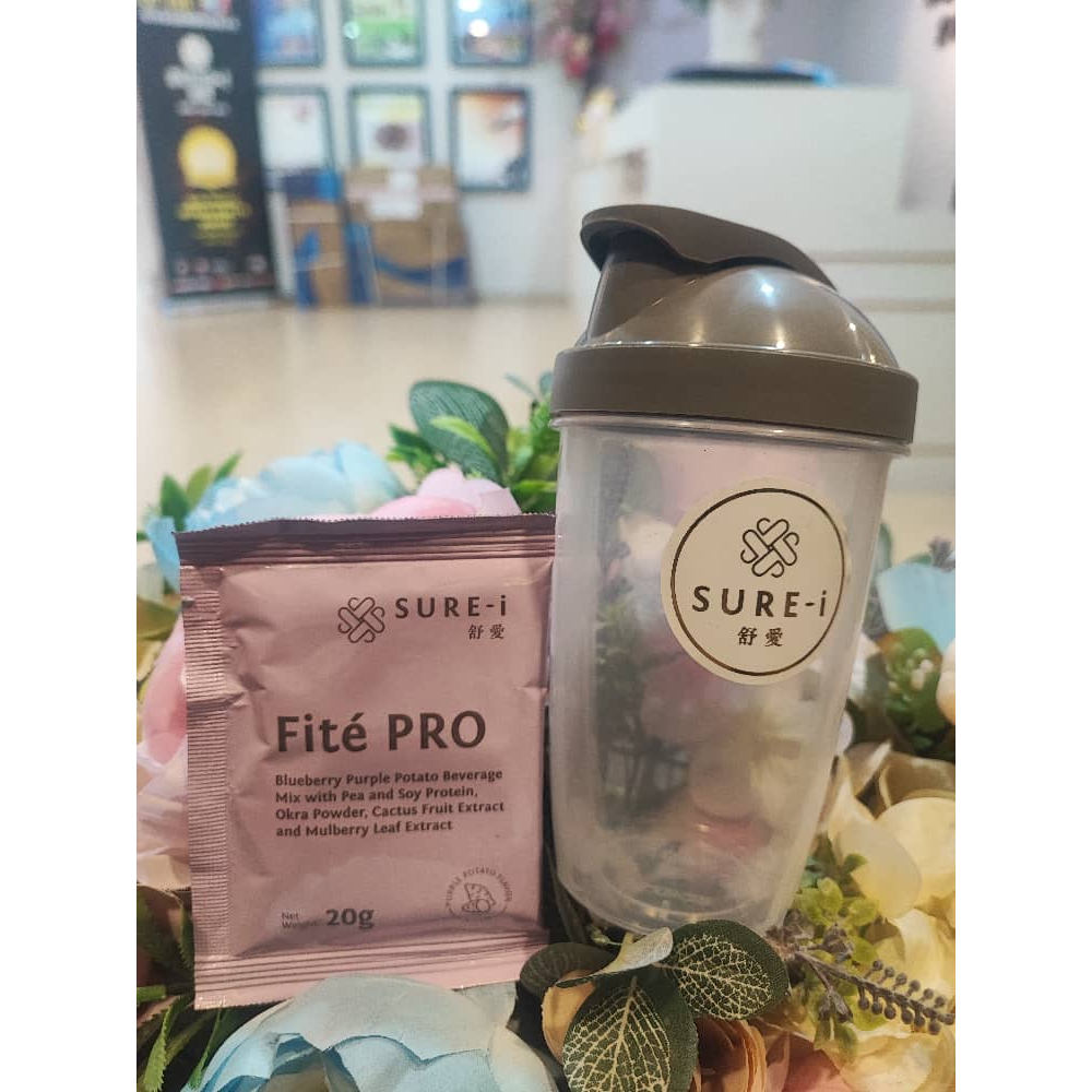 SURE-i FITE PRO Sachets Purple Potato Flavour 20g Burning Fat Controls ...