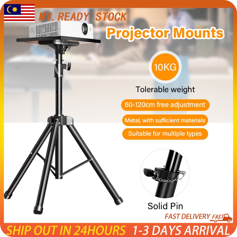 【𝗥𝗘𝗔𝗗𝗬_𝗦𝗧𝗢𝗖𝗞】Projector Stand Tripod Foldable Laptop Tripod Laptop Stand ...