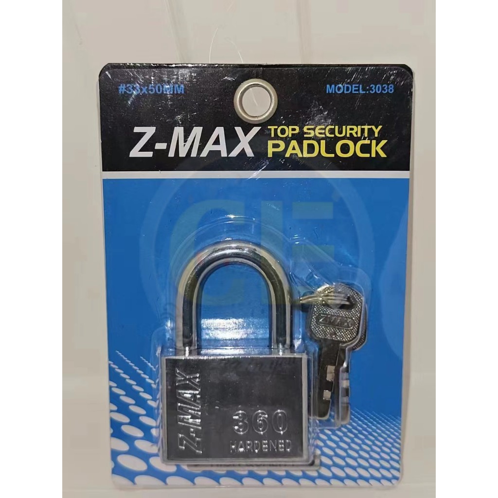 Max/Z-Max Top Security Padlock 50mm 挂锁 #33 | Shopee Malaysia